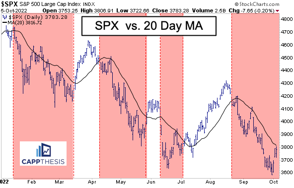 The Importance of the 20-Day Moving Average - CappThesis